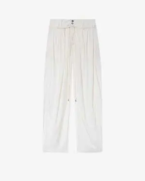 Isabel Marant Étoile Inaya Wide-leg Pants - White