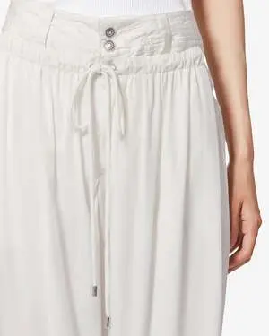 Isabel Marant Étoile Inaya Wide-leg Pants - White