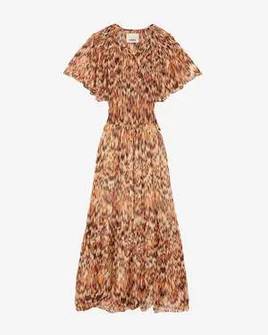 Isabel Marant Étoile Odelia Printed Silk Dress