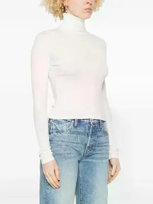 RE/DONE Ribbed Roll-neck Top