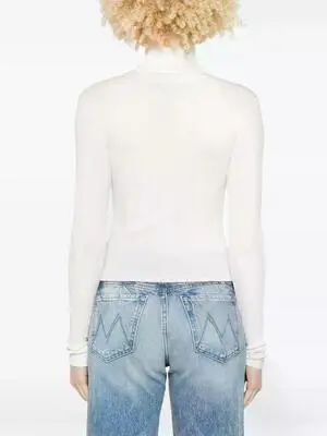 RE/DONE Ribbed Roll-neck Top