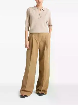 YVES SALOMON Pleated Trousers