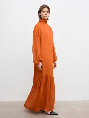 HOUSE OF DAGMAR Scarf Maxi Dress