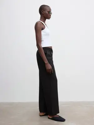 HOUSE OF DAGMAR Lyocell Blend Trousers