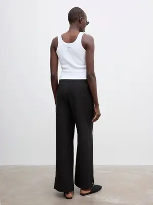 HOUSE OF DAGMAR Lyocell Blend Trousers