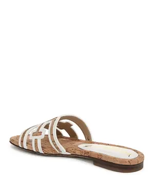 Sam Edelman Bay Multi Slide Sandals - Natural