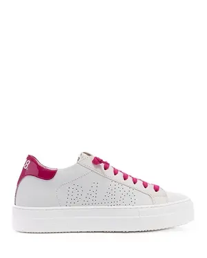 P448 Thea Low-Top Sneakers White-fux