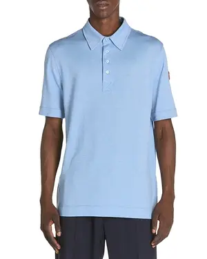 Men's Light Blue Shorts Polos