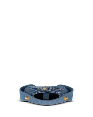 Balmain Medium Denim Jolie Madame Bag - Blue