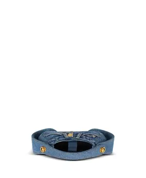 Balmain Medium Denim Jolie Madame Bag - Blue