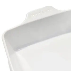 MADE IN Porcelain Rectangular Baking Dish - White