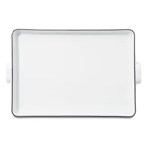 MADE IN Porcelain Baking Slab - White/navy