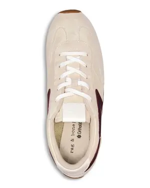 Rag & Bone Retro Runner Slim Ultra Sneakers - Roux Morello