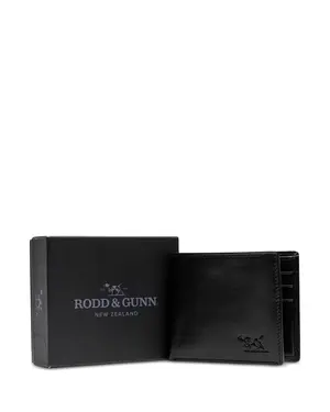 Rodd & Gunn Wakefield Bifold Wallet - Black