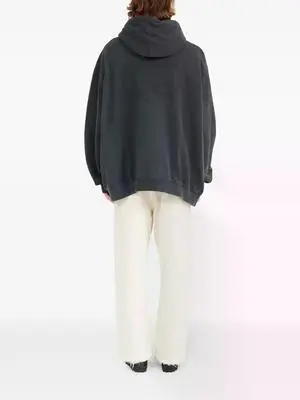 MAISON MARGIELA Zip Through Hoodie - Black