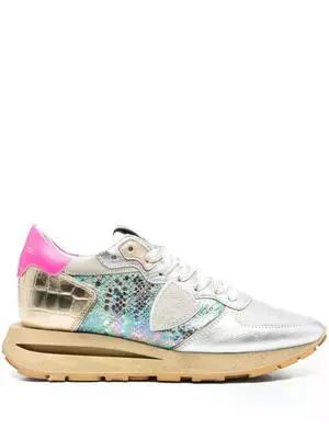 Philippe Model Tropez Haute Sneakers - Blue