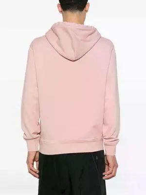 C.P. COMPANY Logo-embroidered Hoodie - Pink