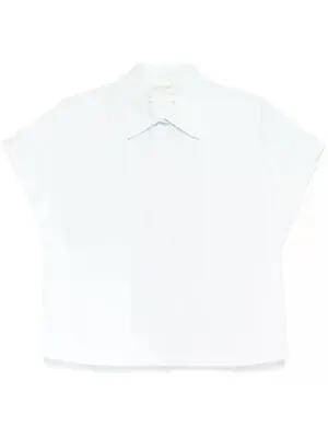 FORTE_FORTE Cotton Shirt - Blue