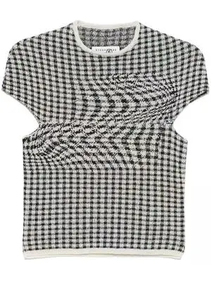 MAISON MARGIELA Checked T-shirt