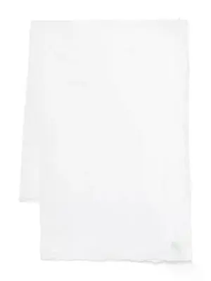 TOTEME Crinkled Scarf - White