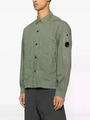 C.P. COMPANY Cotton Shirt - Green