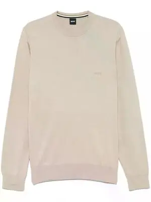 BOSS Cotton Crew Neck Sweater