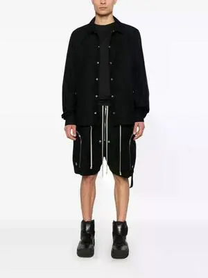 Rick Owens Ripstop Overshirt - Black