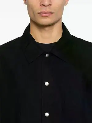 Rick Owens Ripstop Overshirt - Black