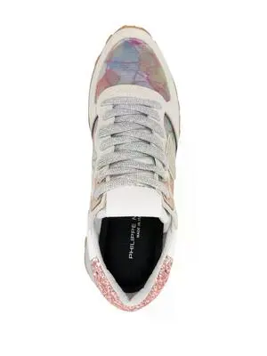 Philippe Model Tropez Haute Sneakers - Neutrals