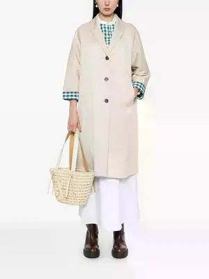 FORTE_FORTE Cotton Trench Coat