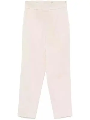 FORTE_FORTE Tapered Trousers - Neutrals