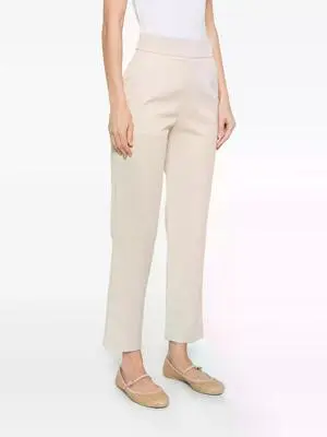 FORTE_FORTE Tapered Trousers - Neutrals