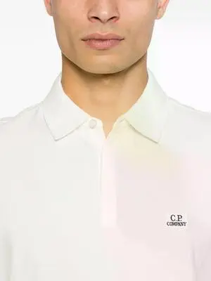 C.P. COMPANY Logo-patch Polo Shirt