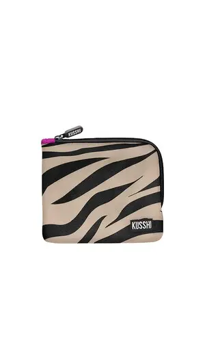 KUSSHI On-the-go Pouch Set - Zebra