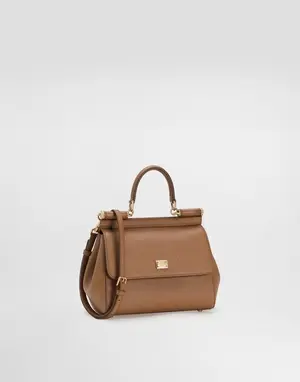 Dolce & Gabbana Small Sicily Handbag - Brown