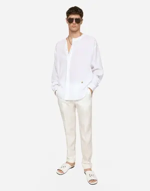 Dolce & Gabbana Tailored Linen Pants