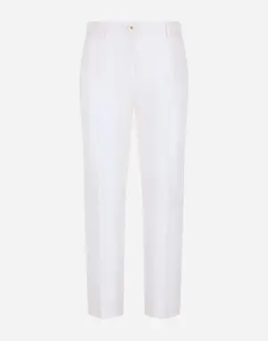 Dolce & Gabbana Tailored Mikado Silk Trousers