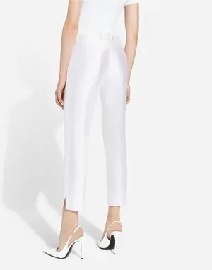 Dolce & Gabbana Tailored Mikado Silk Trousers