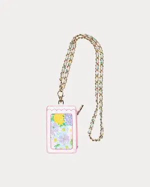 LILLY PULITZER Zip Id Lanyard - Multi Lilly Garden Home