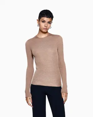 Giorgio Armani Stretch Viscose Blend Jumper - Pink