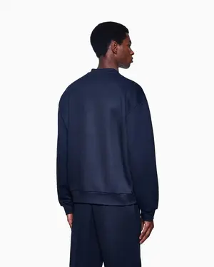 Giorgio Armani Micromodal Jersey Crew-neck Sweatshirt