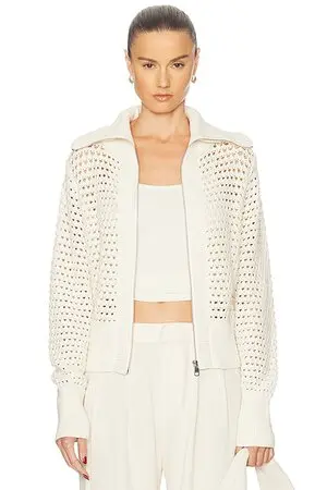 Varley Eloise Knit Sweater - Egret