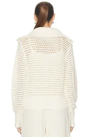 Varley Eloise Knit Sweater - Egret