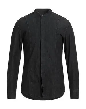 DONDUP Denim Shirt Size Cotton, Viscose, Polyester, Elastane - Grey