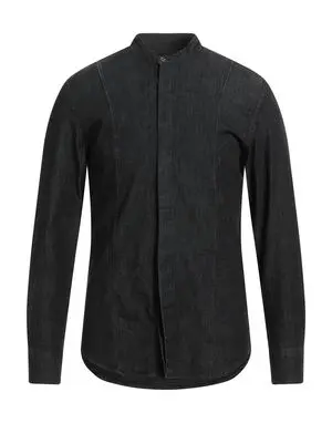DONDUP Denim Shirt Size Cotton, Viscose, Polyester, Elastane - Grey