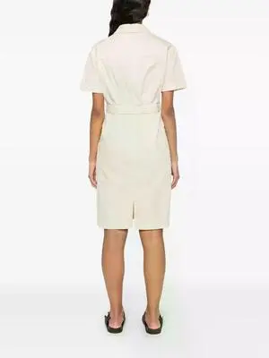 Woolrich Belted Shirt Dress - Neutrals