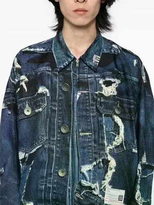 Mihara Yasuhiro Graphic-print Shirt Jacket