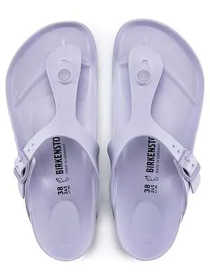 Pink Birkenstock Gizeh Eva Sandals - Purple