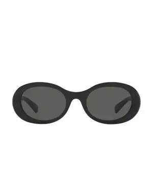 Gucci Gg1587s Oval-frame Sunglasses - Black