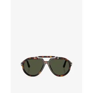 Persol Po0202s Square-frame Sunglasses - Brown